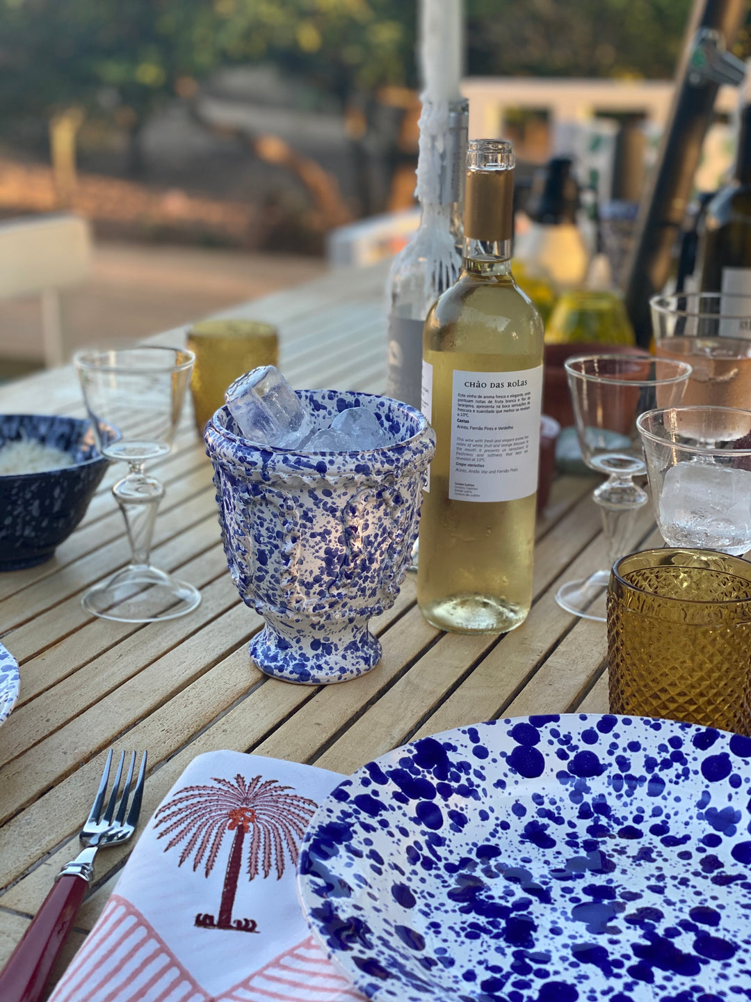 WAREHOUSE SALE White Splatter Dinner Plate – Carolina Irving and Daughters