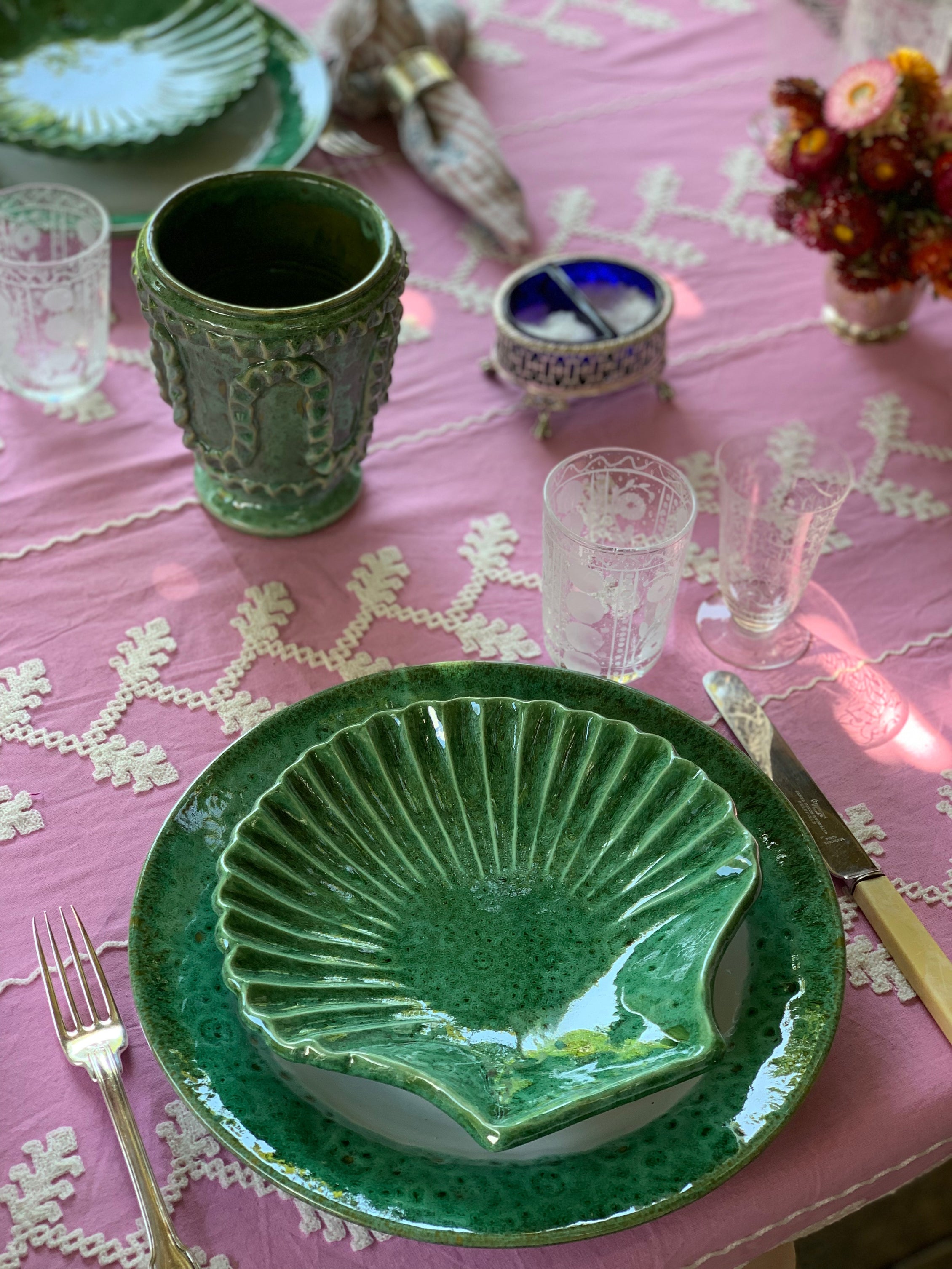 Lagoon Dinner Plate – Carolina Irving and Daughters