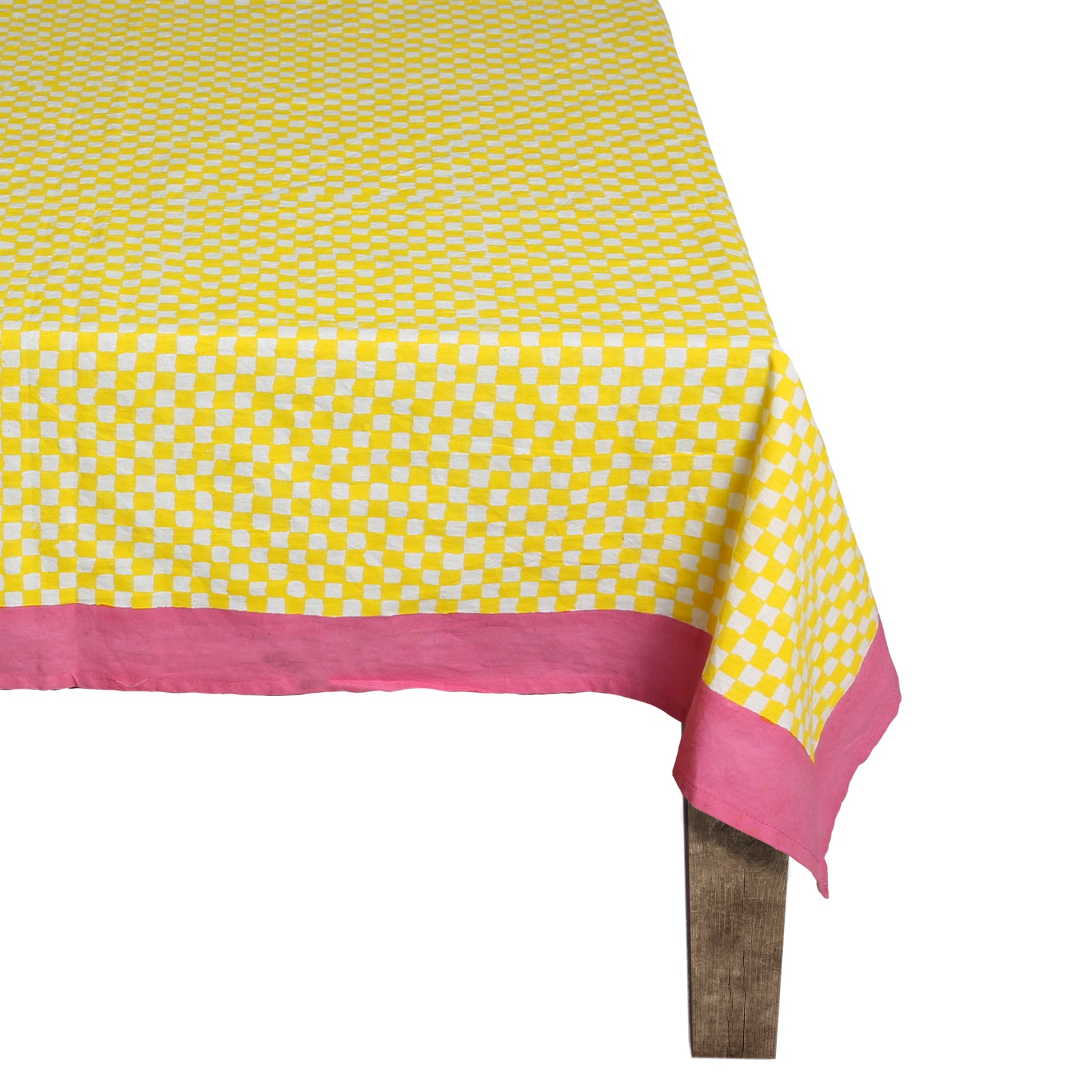 Yellow Check Tablecloth – Carolina Irving and Daughters